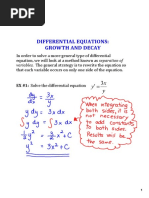 L5 Examples - Non-Exact Differential Equations | PDF | Equations ...