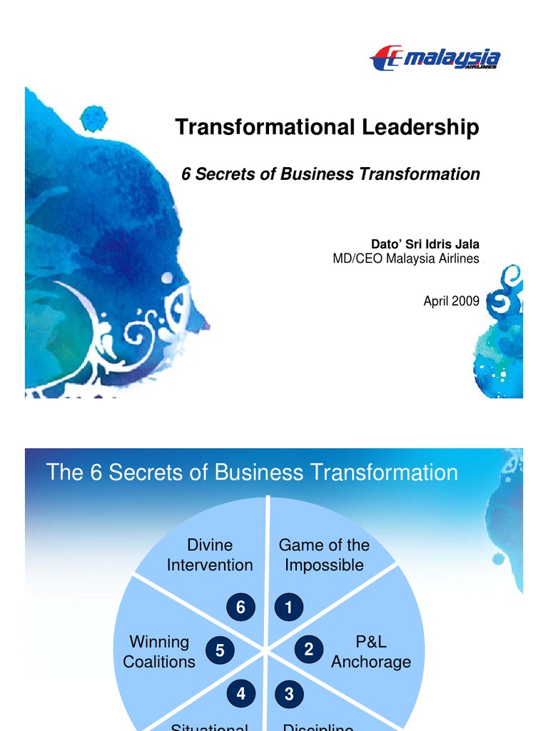 Idris Jala Strategy | PDF | Business