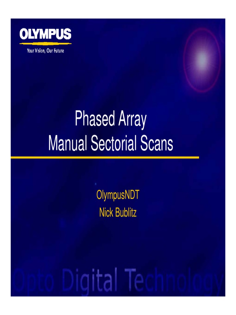 Phased Array Sectorial Scanning Overview | PDF | Phase (Waves) | Waves