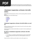 Gaviscon Peppermint Liquid SmPC Summary | PDF | Breastfeeding ...