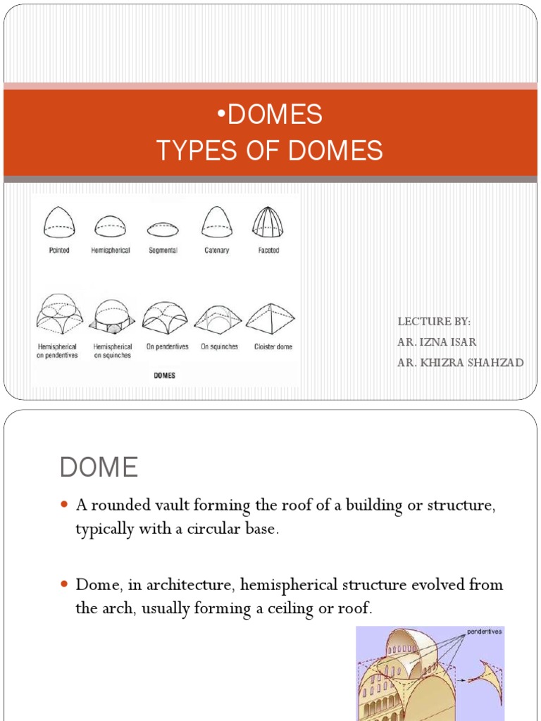 Domes | PDF | Dome | Vault (Architecture)