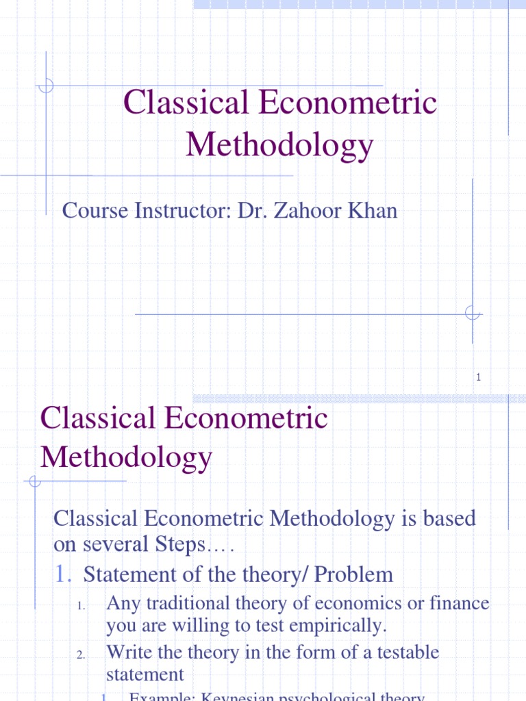 Chapter 2 Pdf Econometrics Statistics