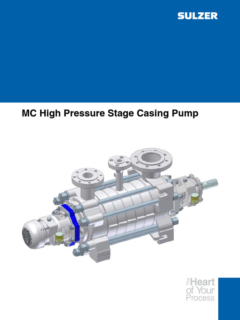 Folleto de Sulzer PDF | PDF | Bearing (Mechanical) | Pump
