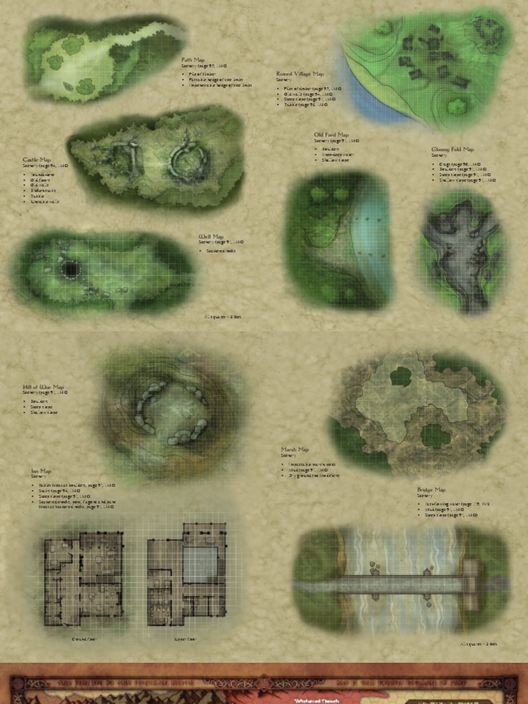 Wilderlands Maps | PDF | Fictional Natural Features Of Earth | Fantasy ...