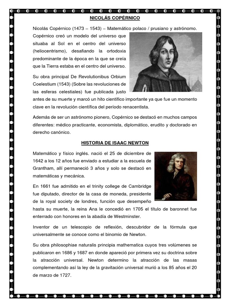 Formulario F 007 A | PDF | Johannes Kepler | Gabriel García Márquez