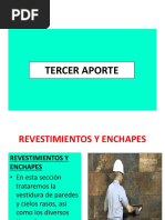 Tipos y Proceso de Enjarre en Muros | PDF