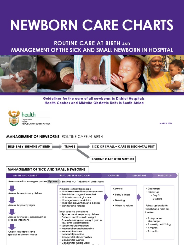 Guideline Newborn Afrika Selatan | PDF | Breastfeeding | Infants