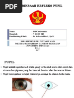 Pupil Isokor dan Anisokor: Penjelasan | PDF