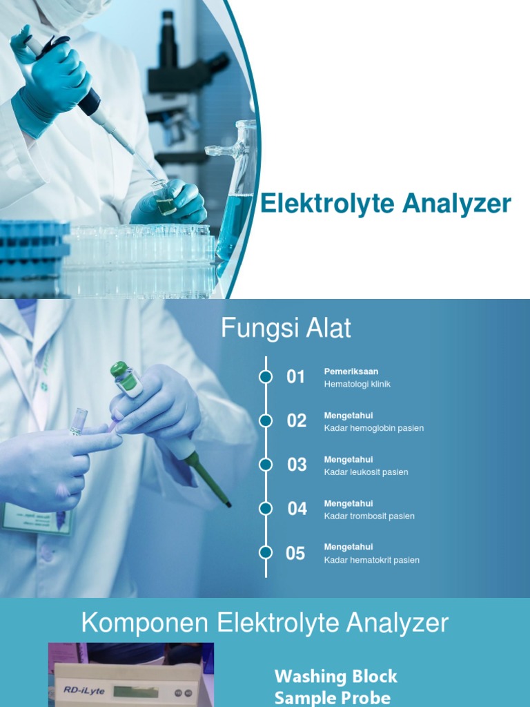 Panduan Penggunaan Elektrolyte Analyzer | PDF