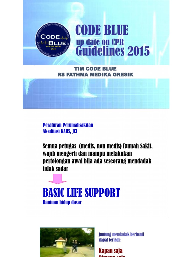 Presentasi Code Blue (Autosaved) | PDF
