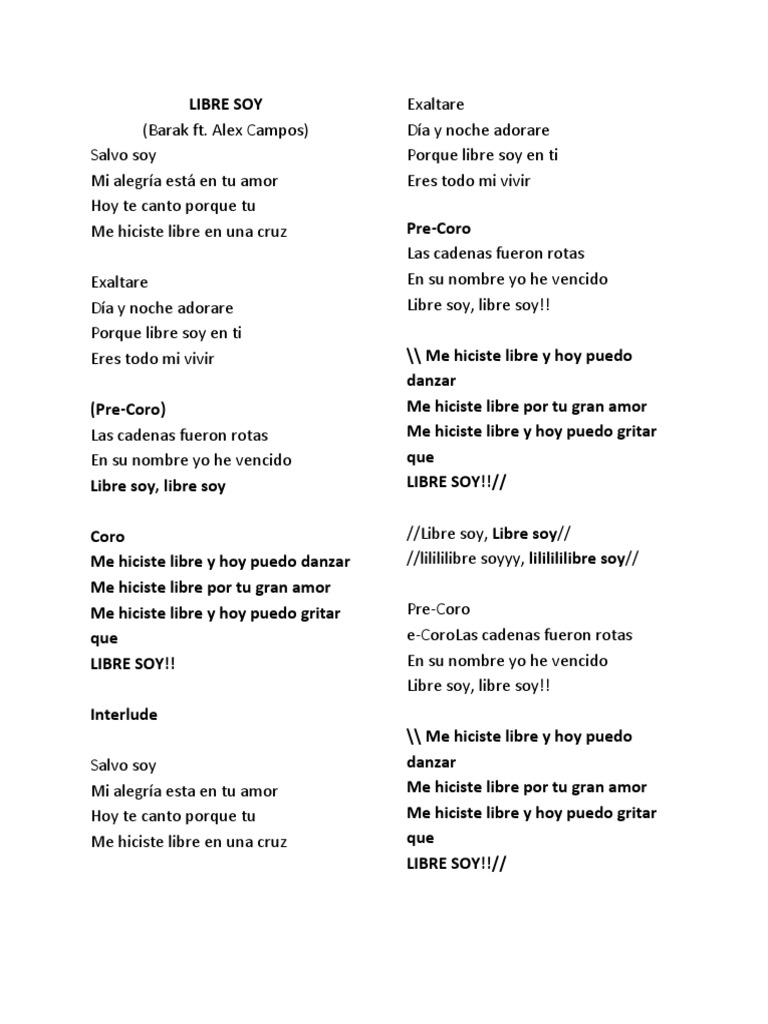 Libre Soy Barak | PDF