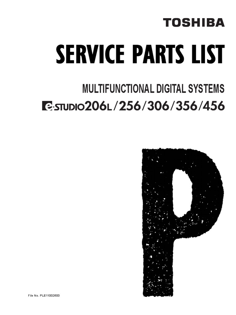 Service Parts List PDF | Download Free PDF | Intellectual Works ...