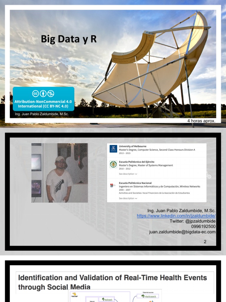 Big Data y R: Conceptos y Ejercicios | PDF | No Sql | Big Data