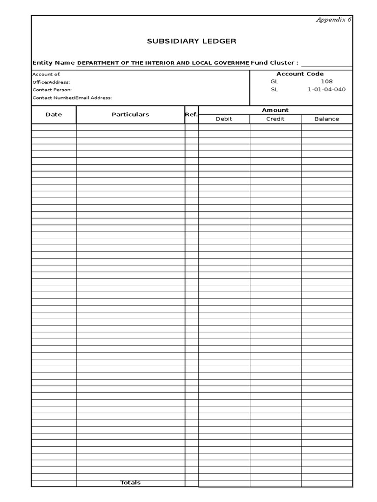 Appendix 6 - SL Form | PDF