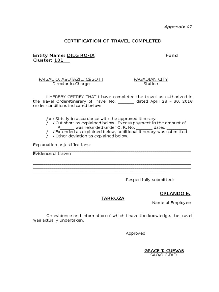 Appendix 47 - CTC | PDF