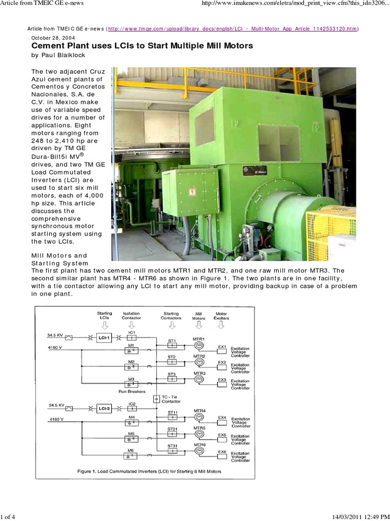 Article From TMEIC GE E-News-02 | PDF | Electric Power System ...