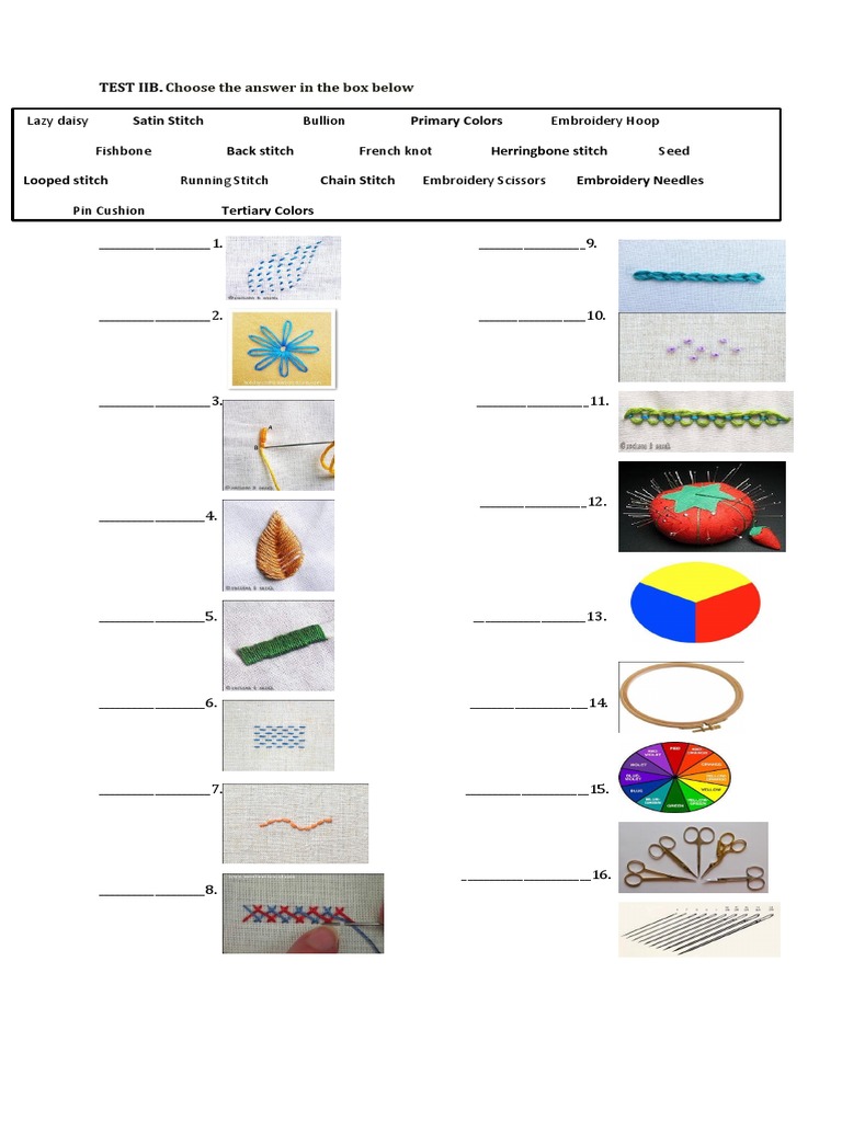 Choose The Answer in The Box Below: Test Iib | PDF