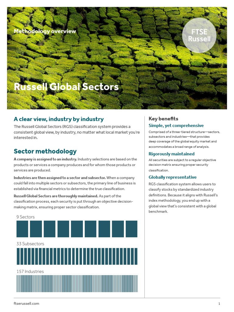 Russell Global Sectors Methodology Overview | PDF | Real Estate ...