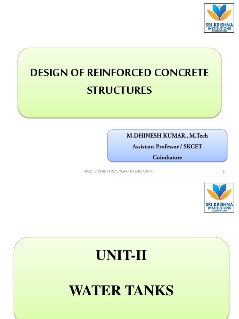 Design of Underground Rectangular Concre | PDF | Concrete | Stress ...