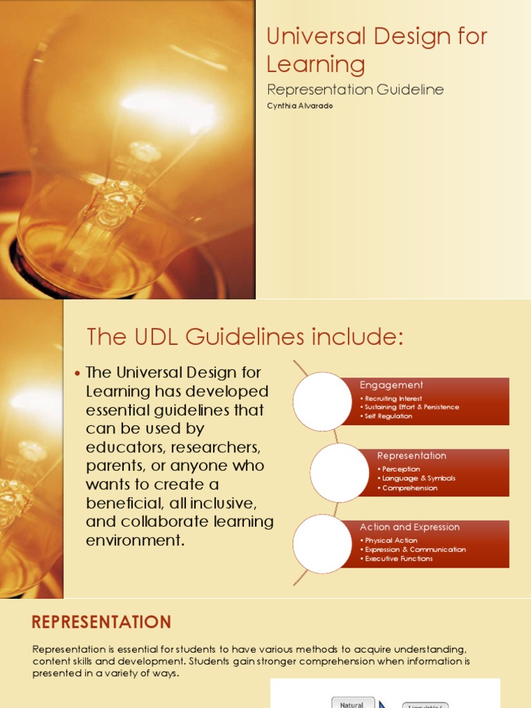 Universal Design For Learning | PDF | Reading Comprehension | Learning