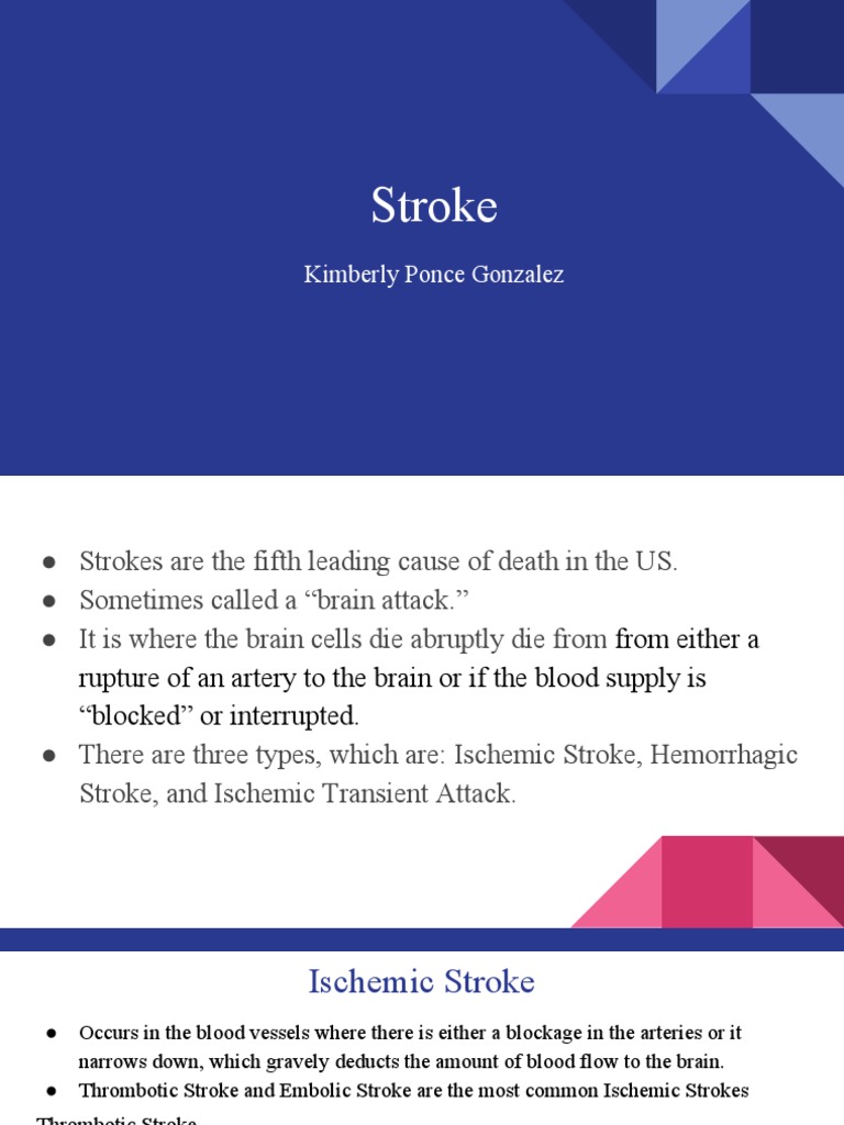 Stroke | PDF | Stroke | Thrombosis