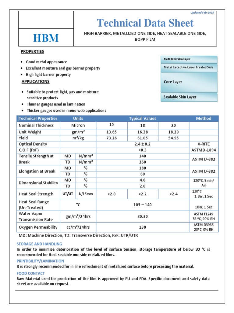 TDS HBM | PDF | Building Engineering | Building Materials