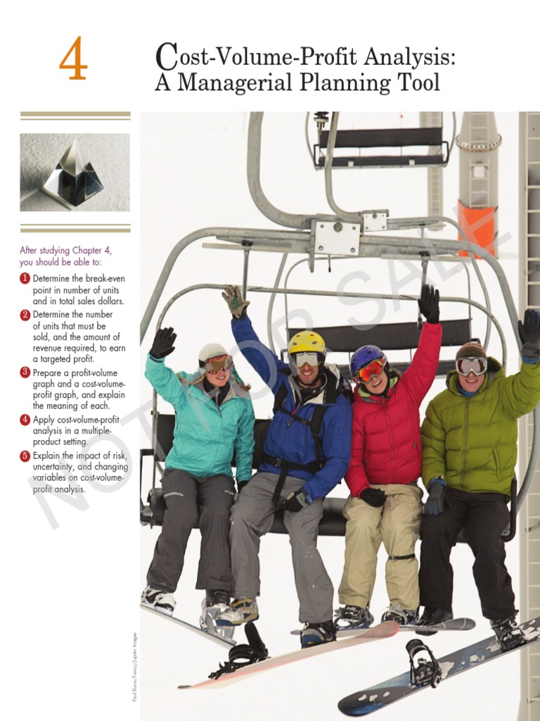 Chapter 4 Cvp Analysis Pdf Pdf Accounting Business