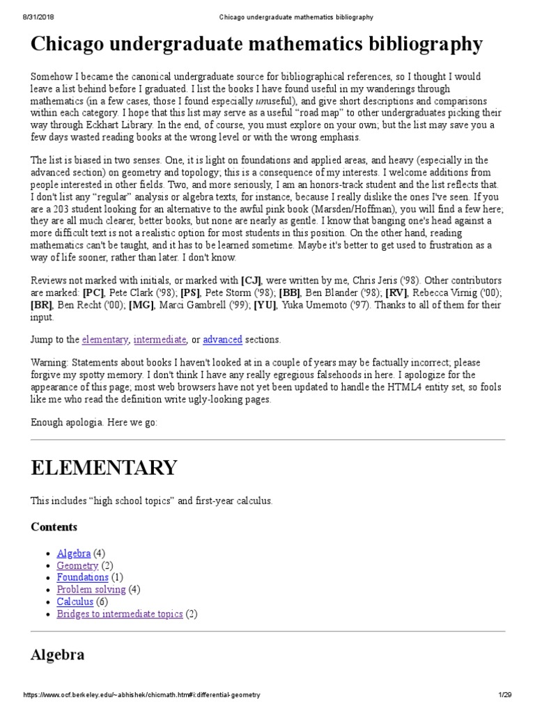 Math Books for Advanced Undergrads | PDF | Geometry | Axiom