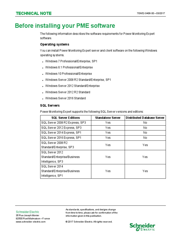 PME 8.2 - Before Installing Your Software | PDF | Microsoft Silverlight ...