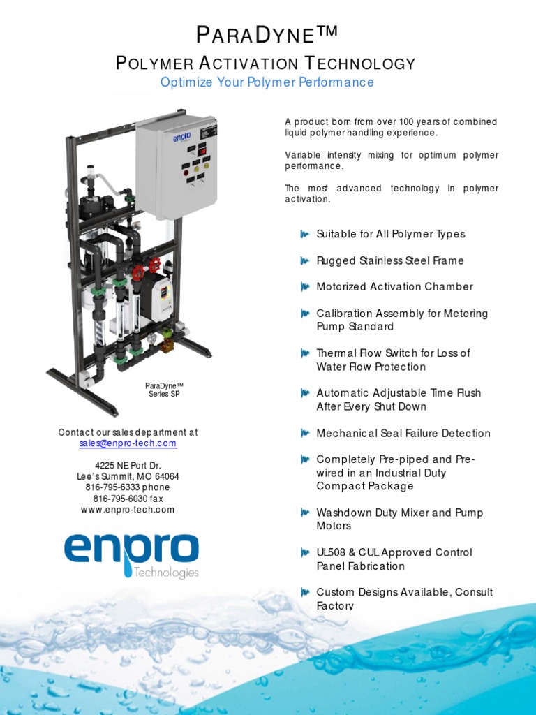 ParaDyne Brochure Technical Bulletin 20011-1 | PDF | Valve | Pump