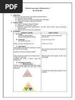 Detailed Lesson Plan in Mathematics IV | PDF | Geometric Shapes | Triangle