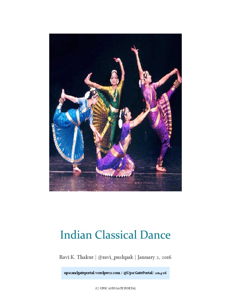 Overview of Indian Classical Dance | PDF | Dances | Concert Dance