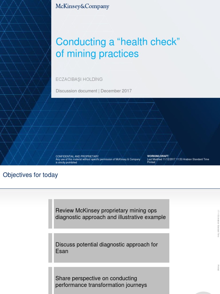 Health Check For Mining v7 | PDF | Mining | Benchmarking