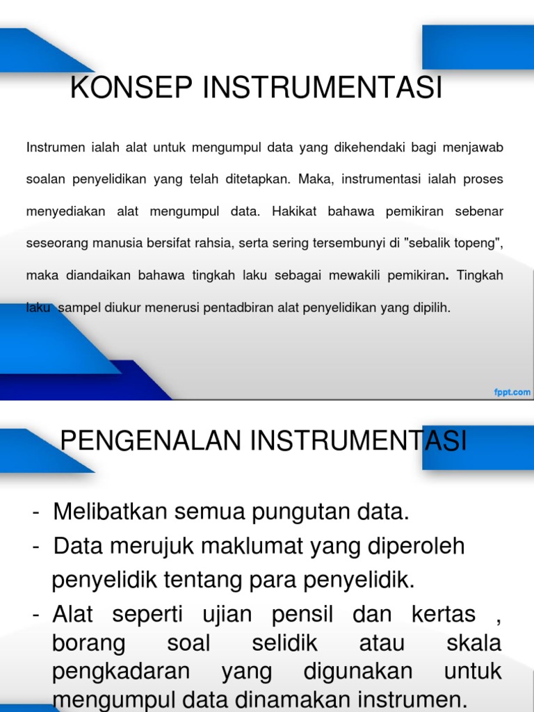 Instrumentasi Slides | PDF