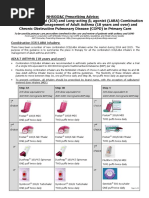 Respiratory Medication Chart | PDF | Asthma | Cough