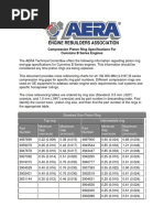 SAE Flywheel and Housing Dimensions | PDF | Engines | Rotating Machines