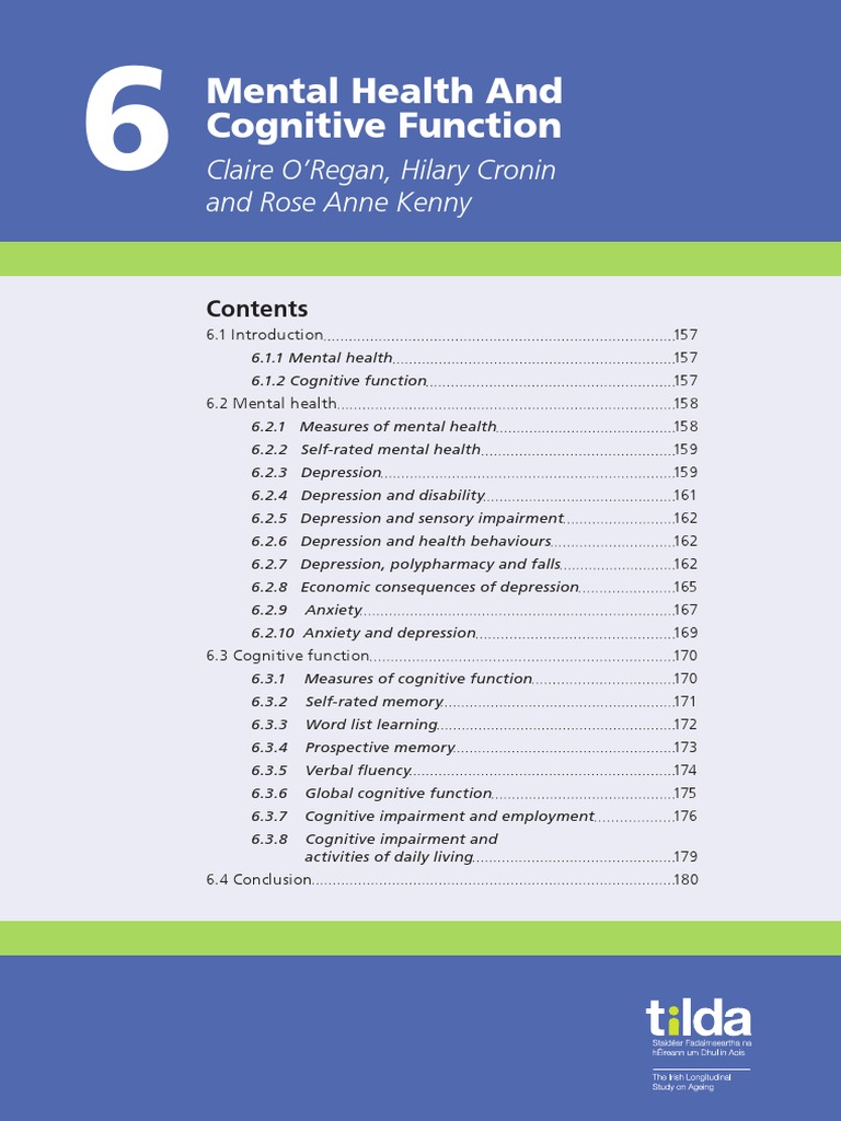 Chapter6 PDF | PDF | Major Depressive Disorder | Sleep