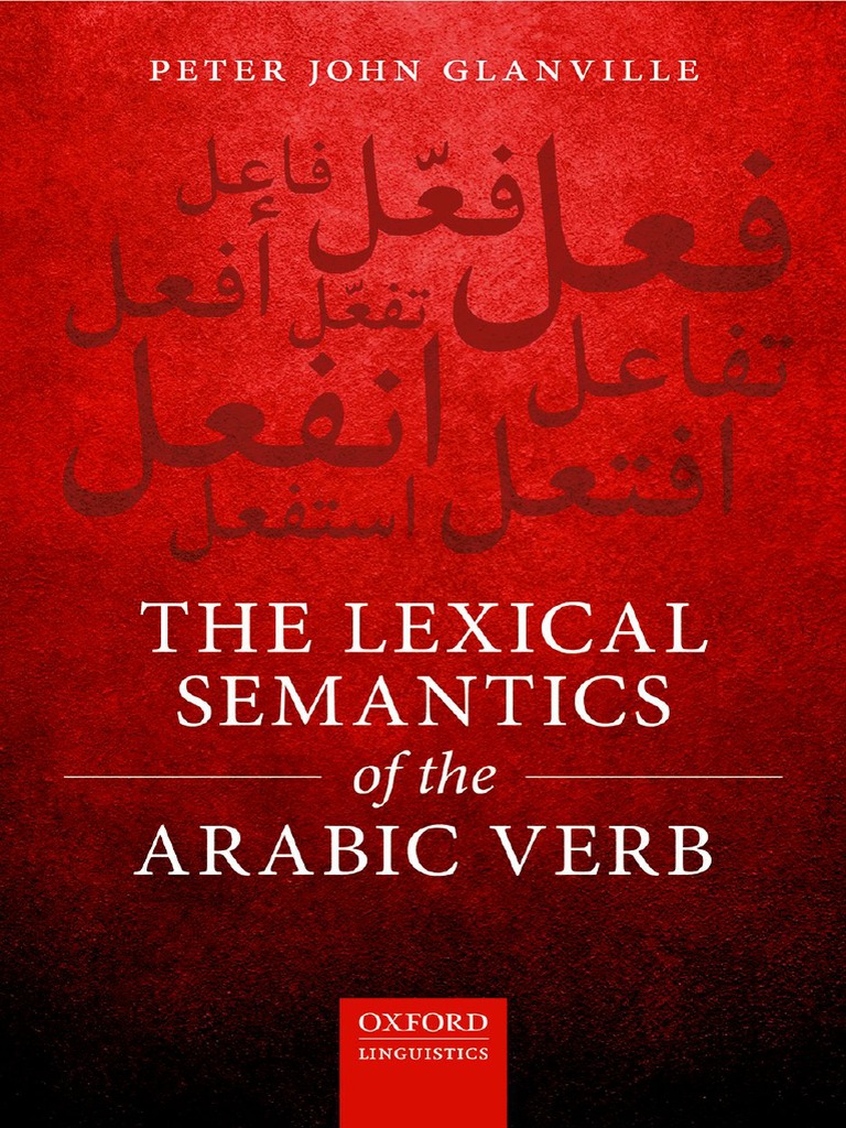 The Lexical Semantics of The Arabic Verb | PDF | Word | Morphology ...