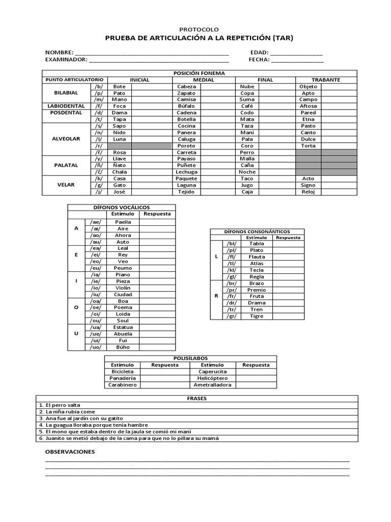 Tar (Adaptado) Oficio | PDF | Ocio | Entretenimiento (general)