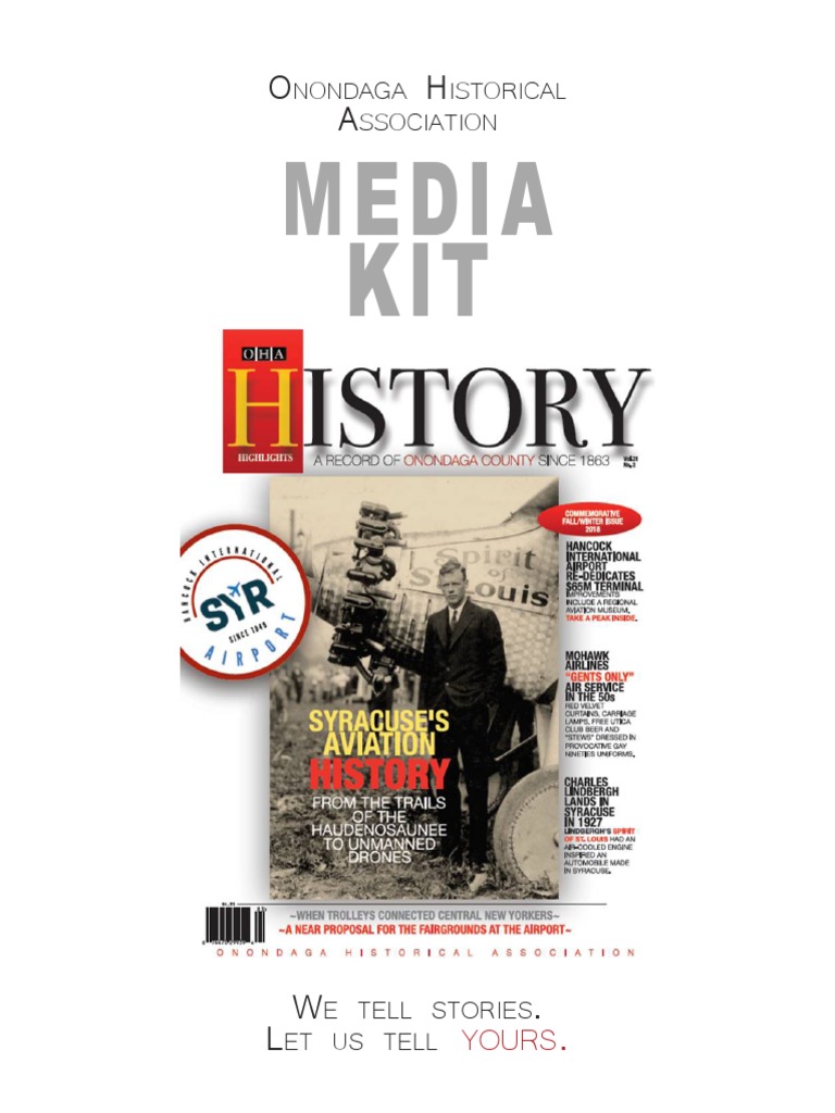 History Highlights Media Kit | PDF | Business