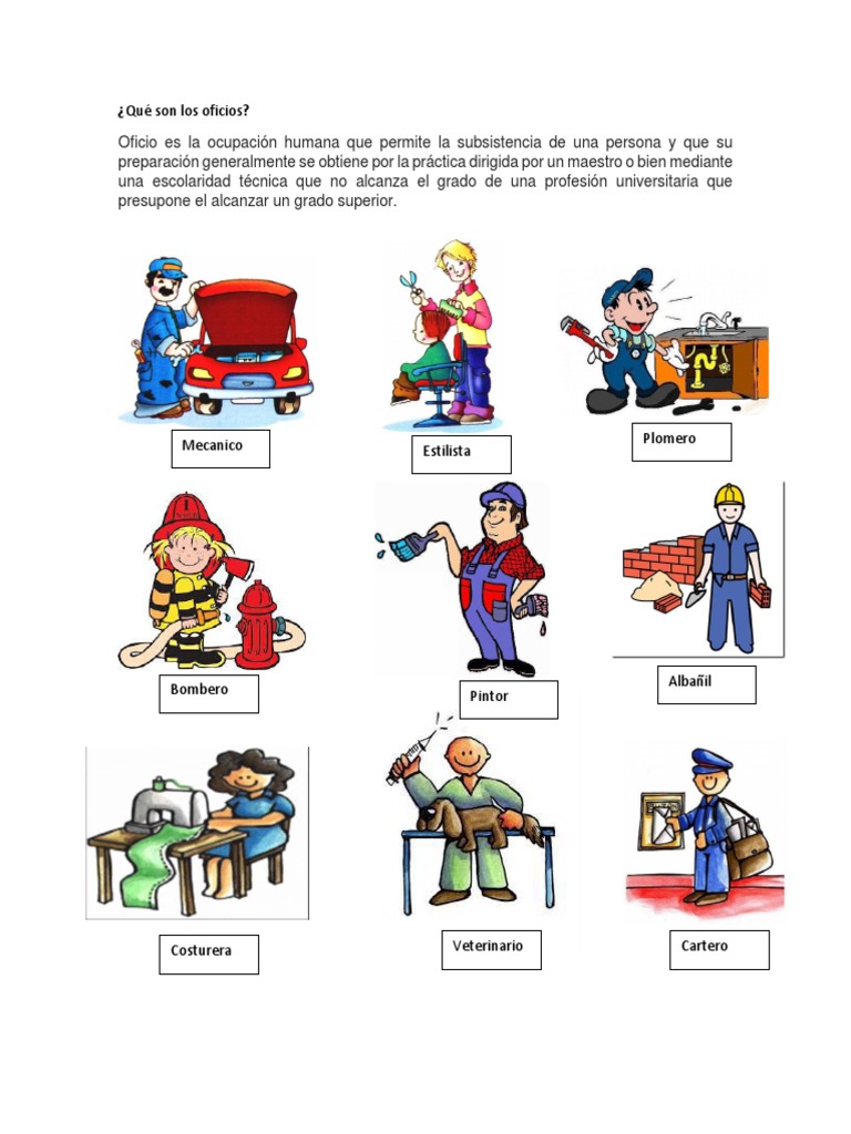 Qué Son Los Oficios | PDF