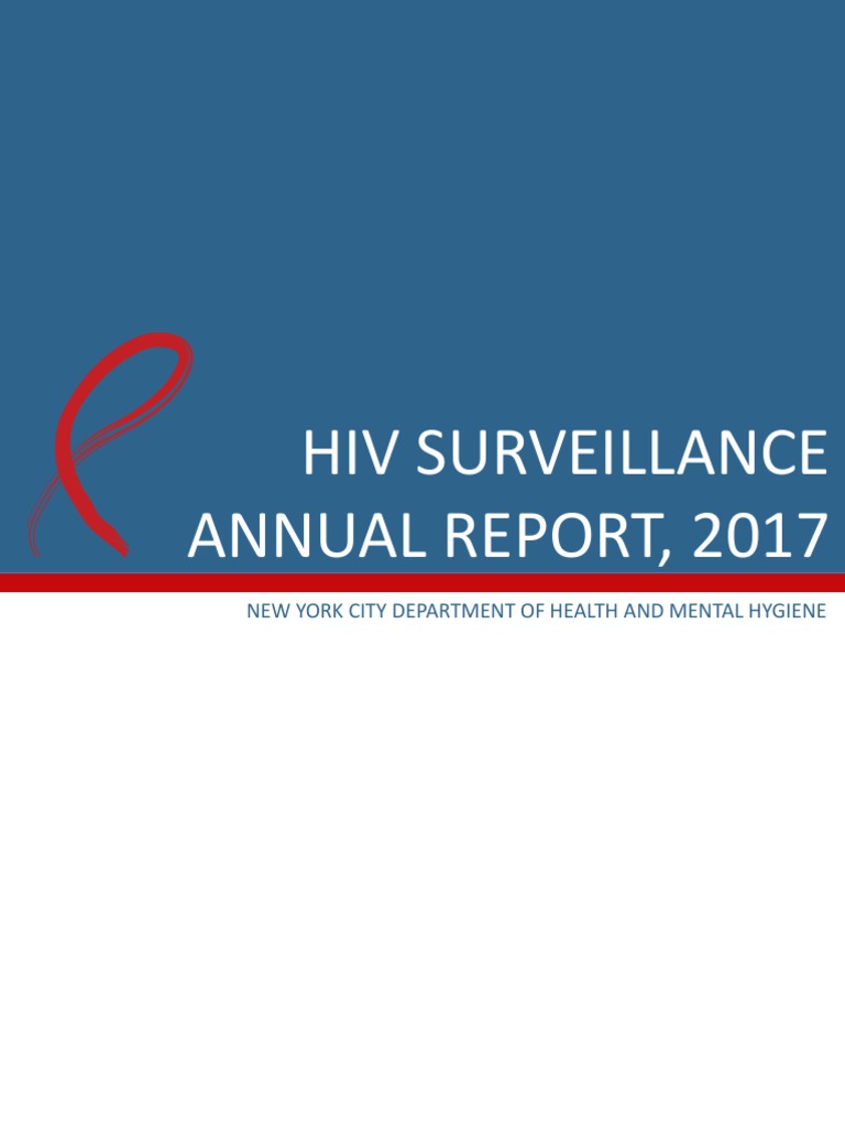 NYC HIV Surveillance Report 2017 | PDF | Hiv/Aids | Race And Ethnicity ...