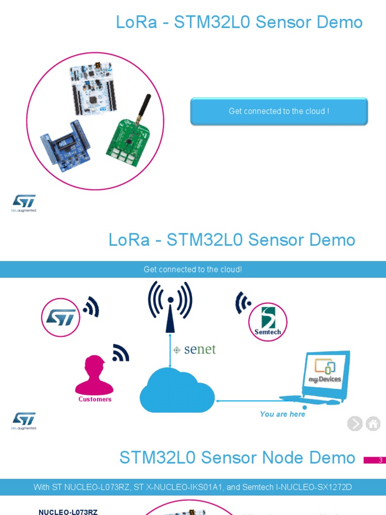 En - Iot World2017 STM32L0 LoRa | PDF | Computer Networking | Computer ...