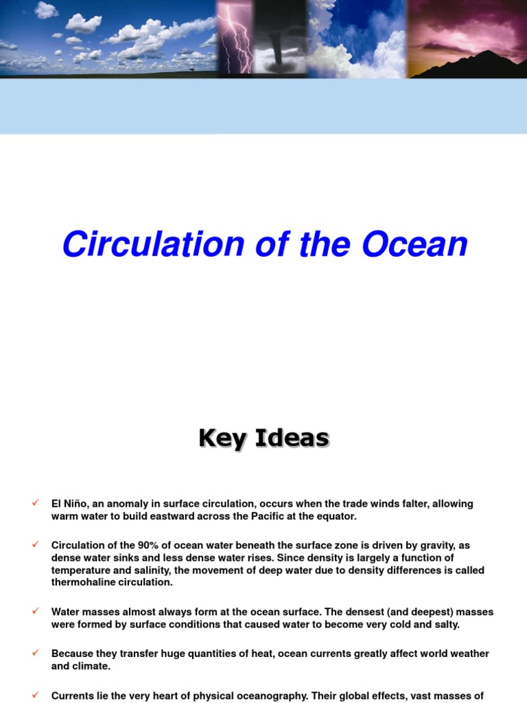 Circulation of The Ocean | PDF | Oceans | Atmospheric Circulation