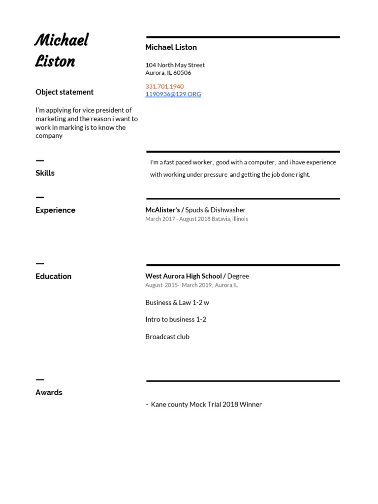 Michael Liston | PDF