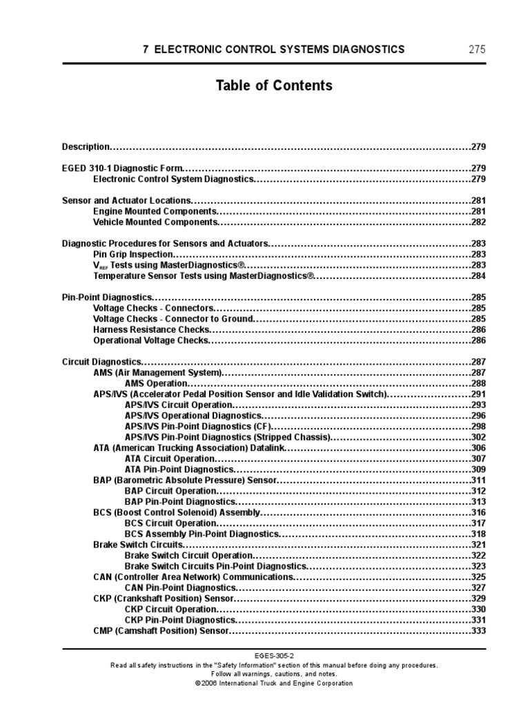 VT275 Diagnostico 2 | PDF | Electrical Connector | Engine Technology