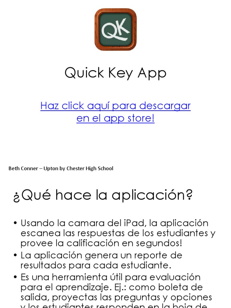 Guía de Uso de Quick Key App | PDF | Software | Informática y ...