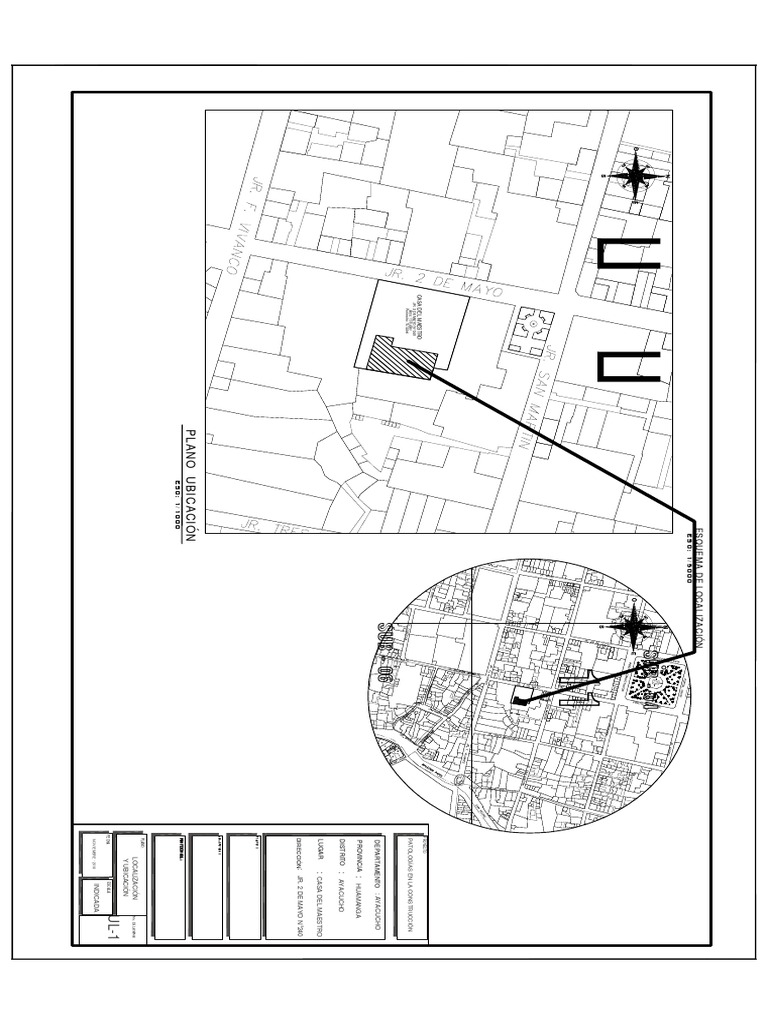 Plano Perimetrico y de Ubicacion | PDF