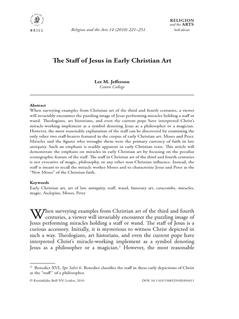 The Wand of Jesus | PDF | Gospel Of Matthew | Moses