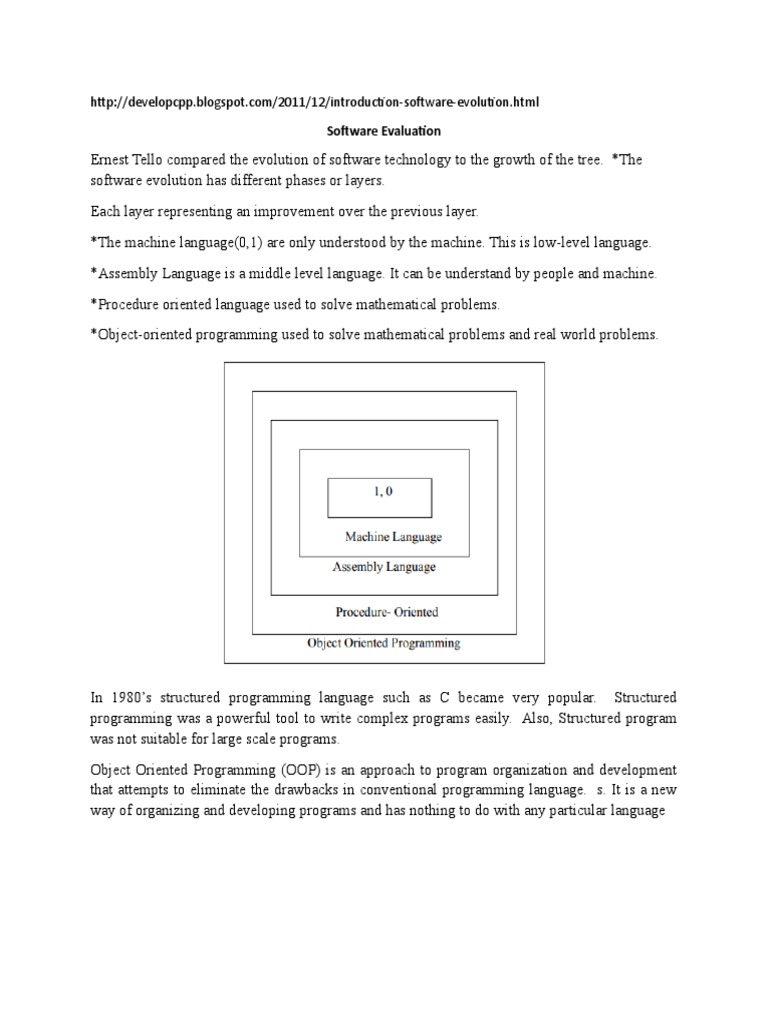C++ Software Evolution | PDF